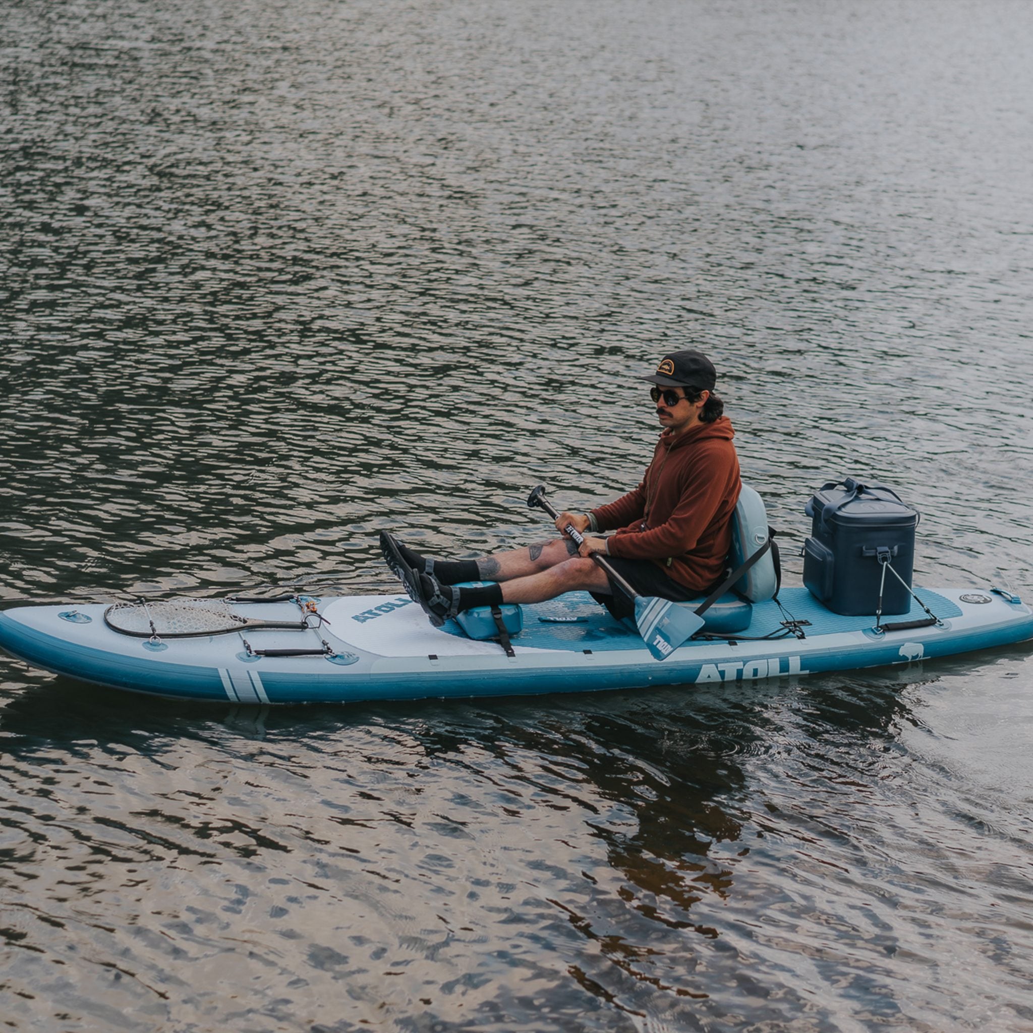 ATOLL INFLATABLE KAYAK SEAT AND FOOT REST